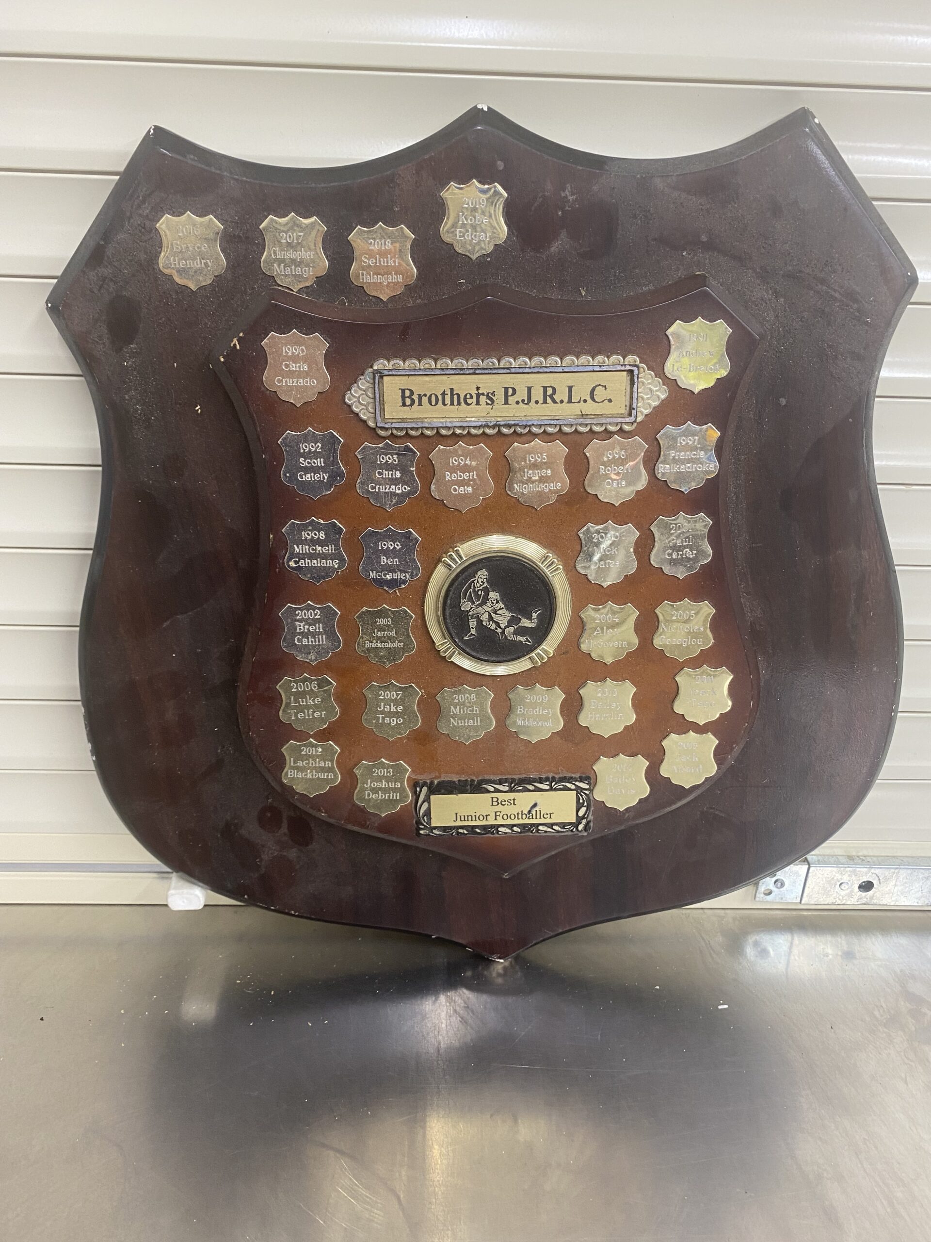 Saturday Player Perpetual Trophy | Brothers Penrith Junior Rugby League ...