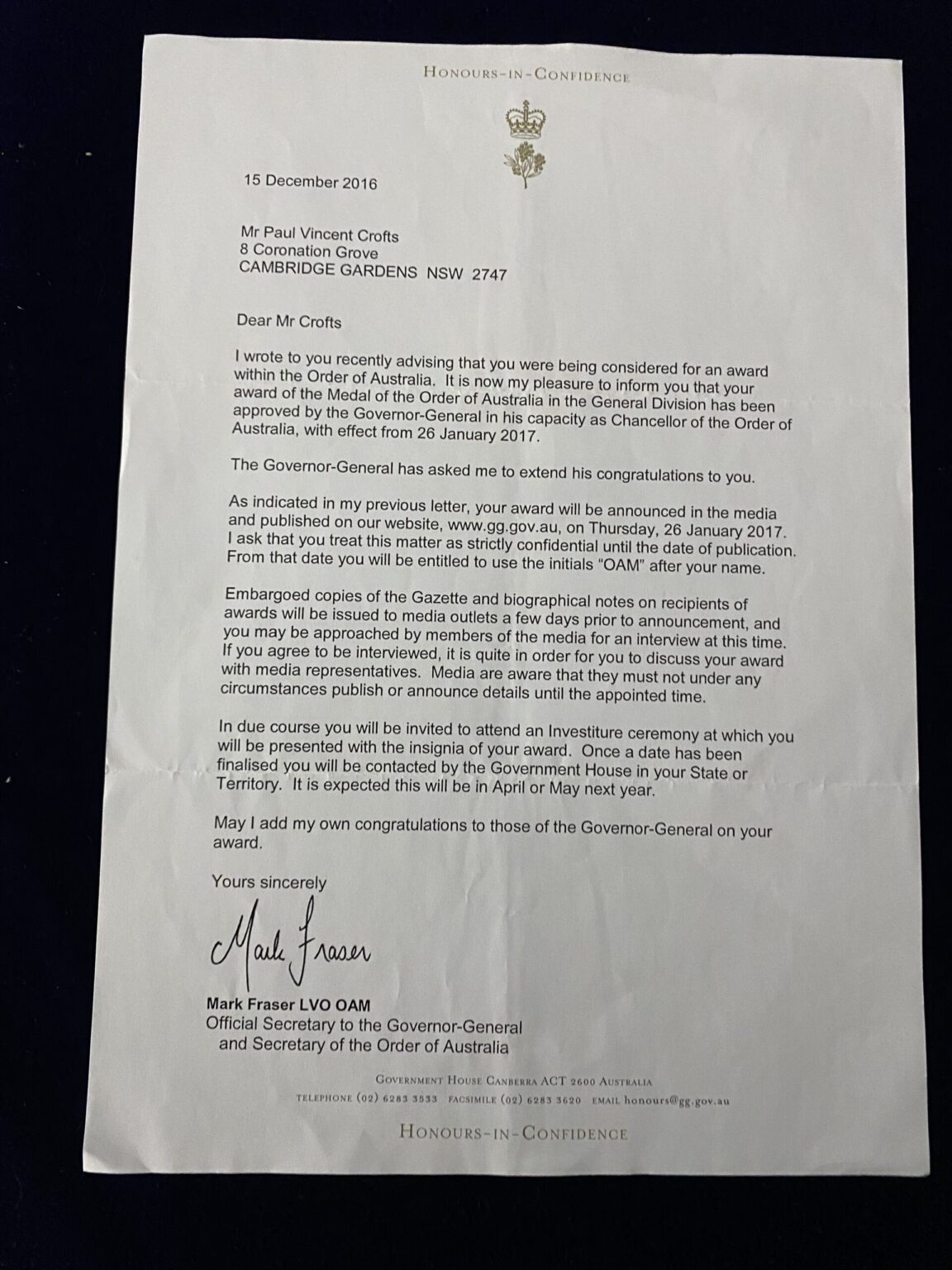 Queens Honours List | Brothers Penrith Junior Rugby League Club