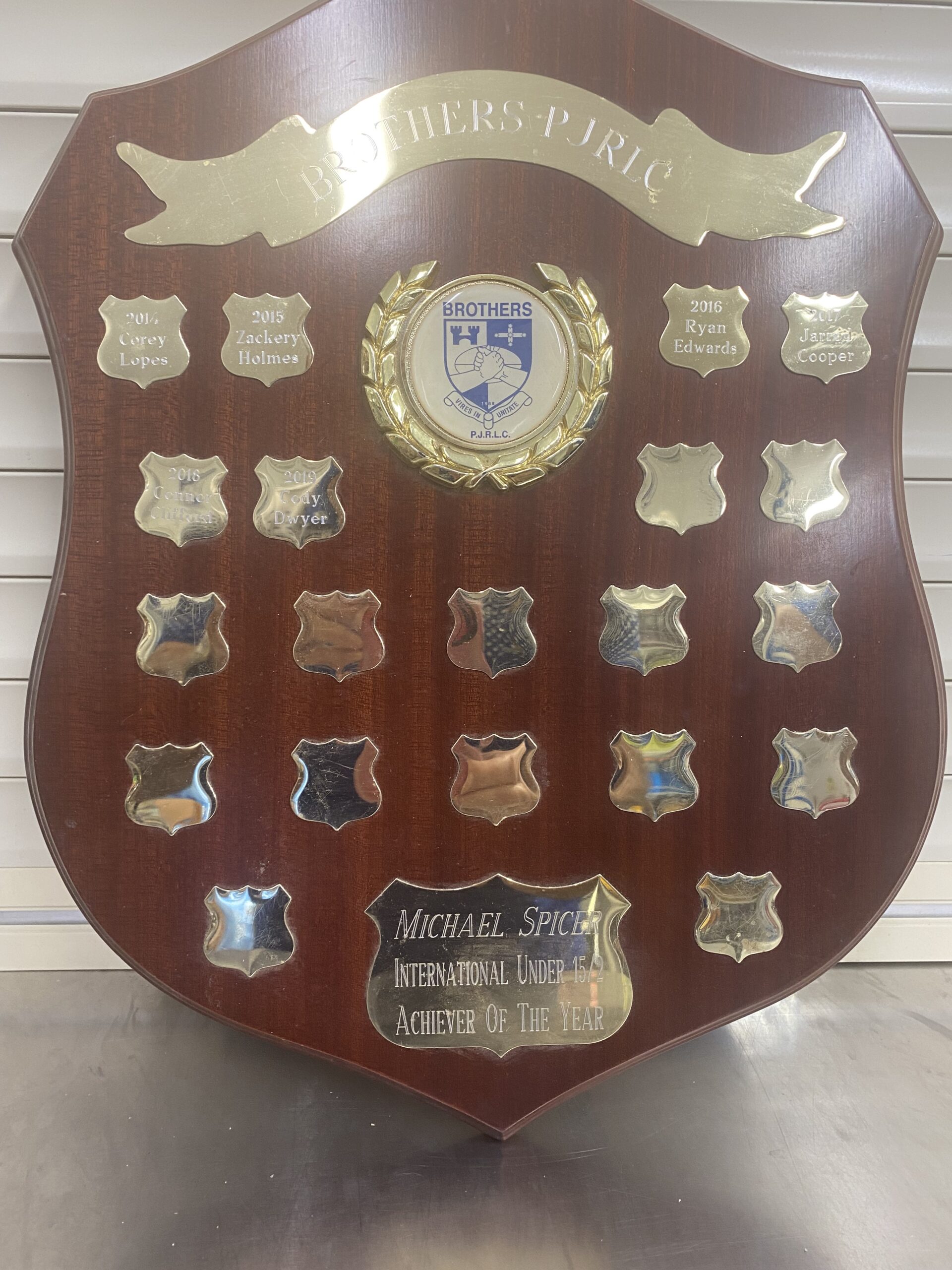 Saturday Player Perpetual Trophy | Brothers Penrith Junior Rugby League ...